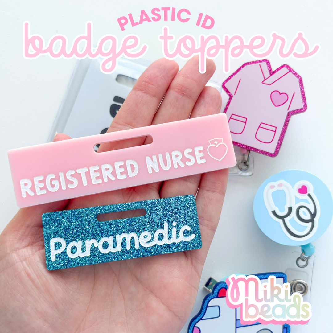 Badge Toppers – MIKIBEADS