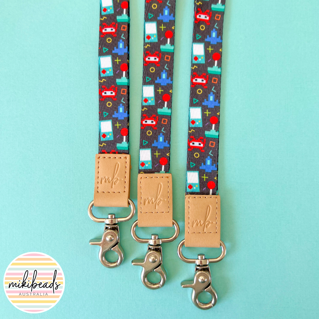 Gamer Fabric Lanyard – MIKIBEADS