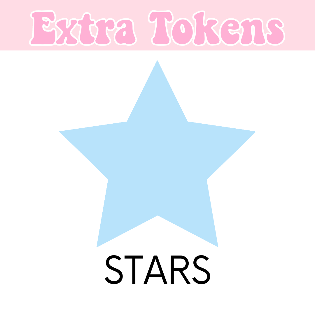 Extra Tokens - Stars (Regular Size) – MIKIBEADS