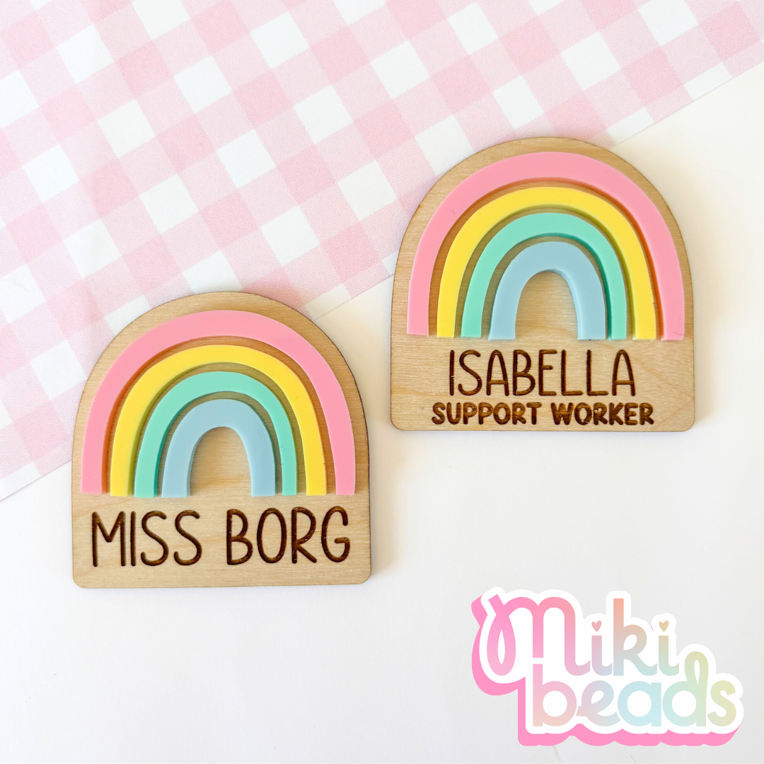 Polly Pop Name Badges – MIKIBEADS