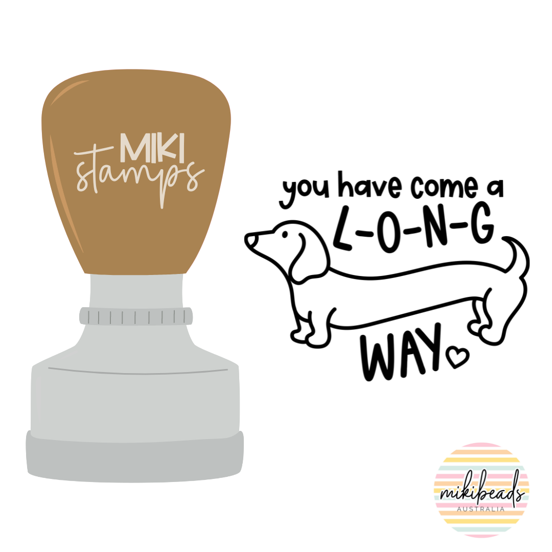 You Have Come A Long Way Stamp – MIKIBEADS